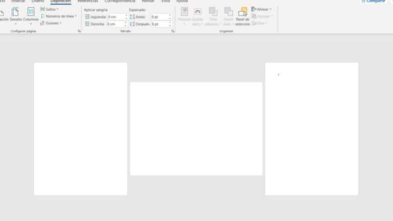 ¿Cómo poner paginas horizontales y verticales en Word?
