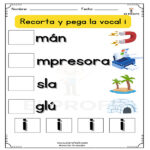Actividades con la vocal i