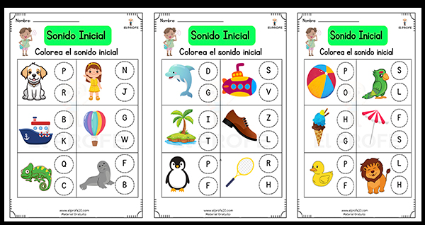 Sonido Inicial Imagen Coincidente