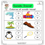 Actividades sonido inicial para preescolares