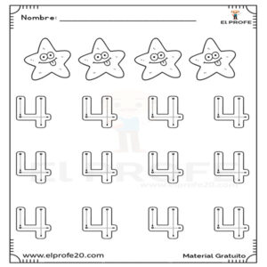 Cuadernillo de trazos de letras, números y palabras para preescolar 2 a ...