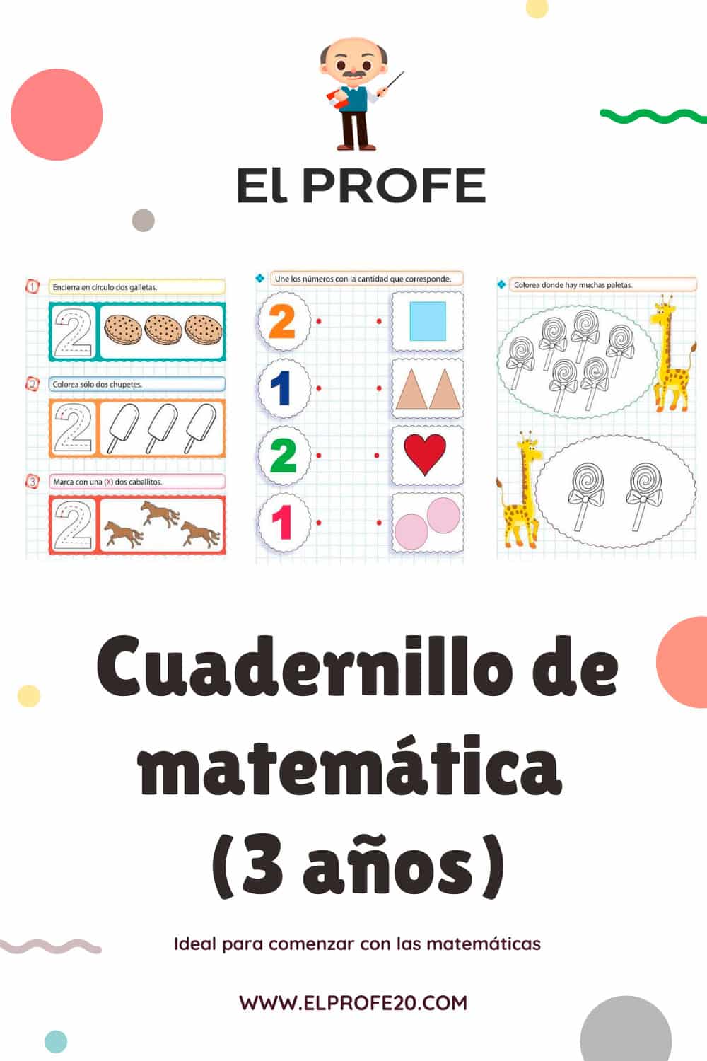 Cuadernillo de matemática (3 años)