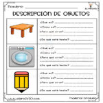 Ejercicios de descripción de objetos