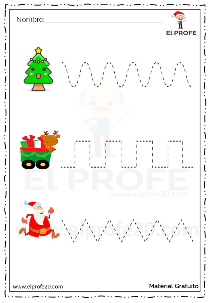 Mi libro de preescolar Navideño